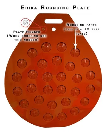 Rounding Plates - Erika Baking Equipment